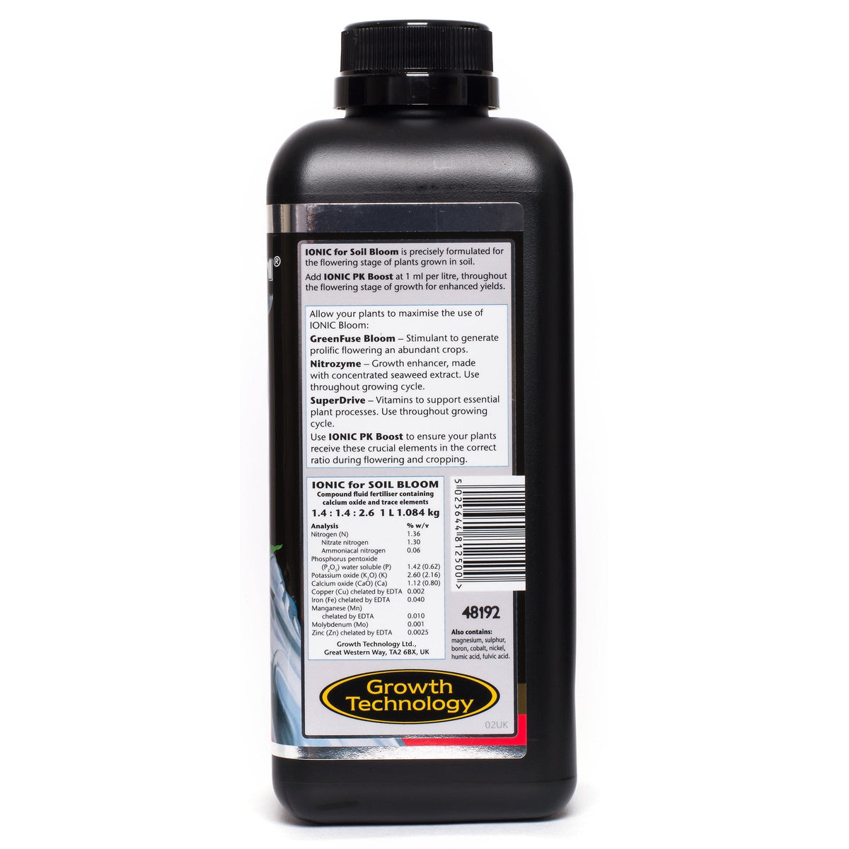 Ionic Soil Bloom – Premier Grow