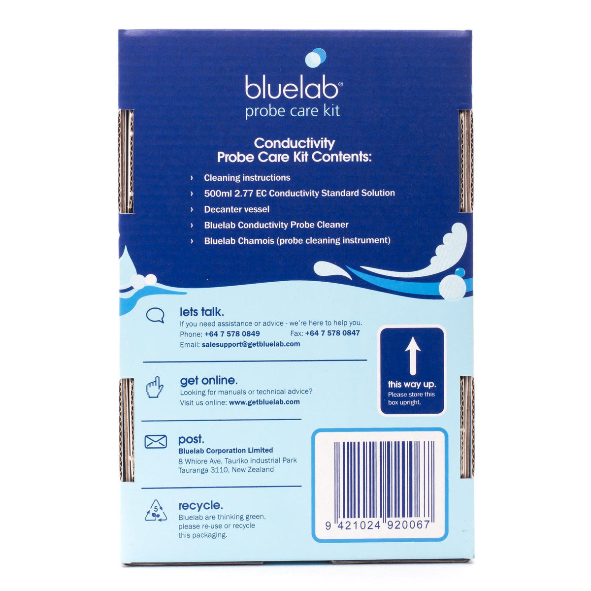 Blue Lab EC Conductivity Probe Care Kit – Premier Grow