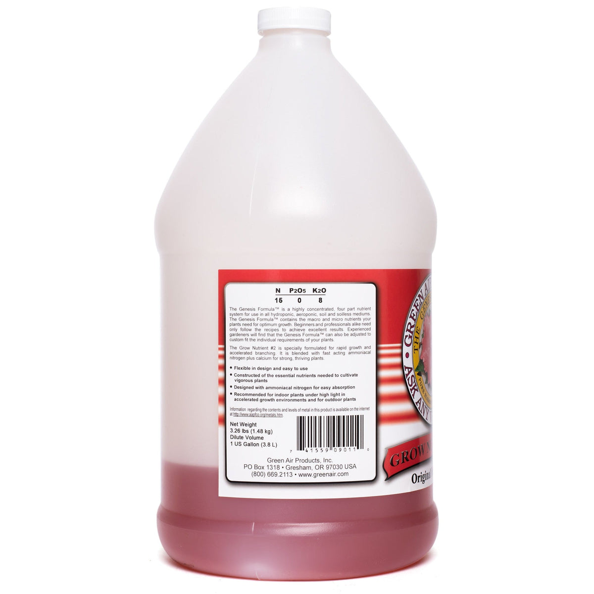 Genesis Formula Grow Nutrient (Gallon) – Premier Grow