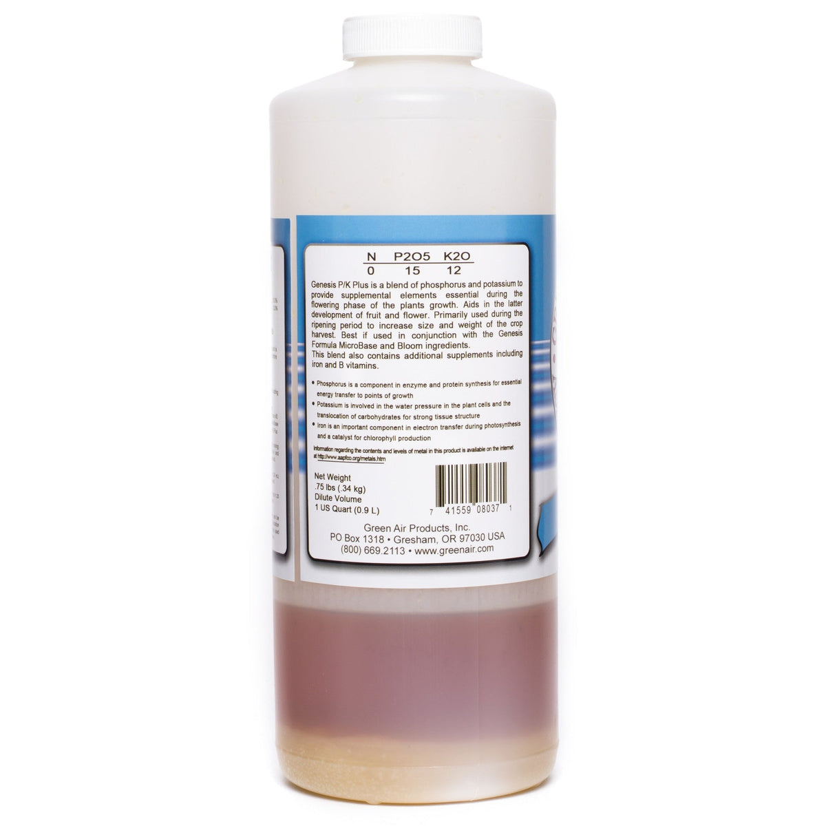 Genesis Formula PK Plus (Quart) – Premier Grow