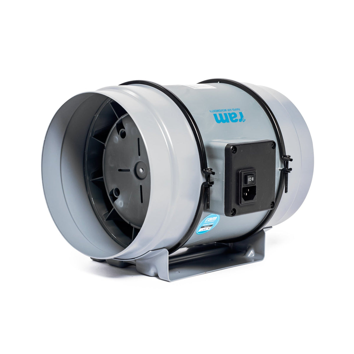 RAM Dual Speed Mixed-Flow Inline Fan 8" - 200mm – Premier Grow